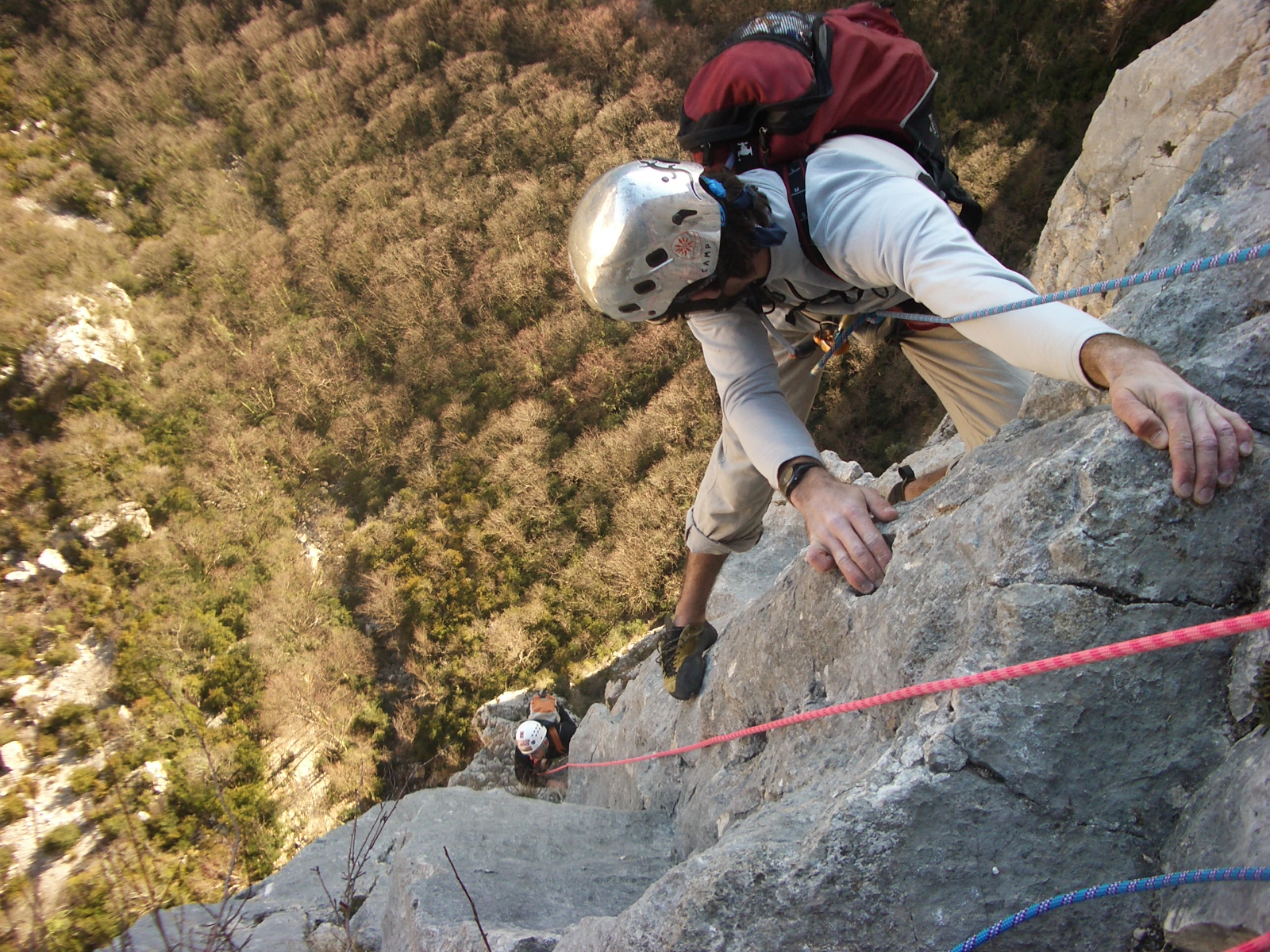 Moniteur d'escalade et de canyoning dans l'Ain - Lézard des Bois